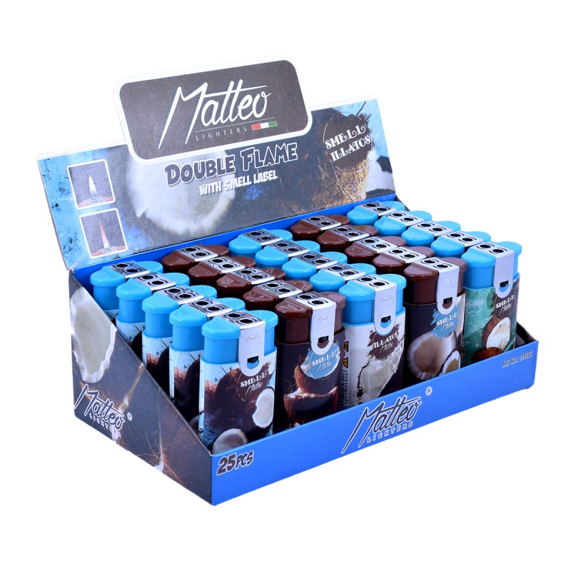 25 MATTEO DOUBLE FLAME DUO SMELL - Aroma Coco